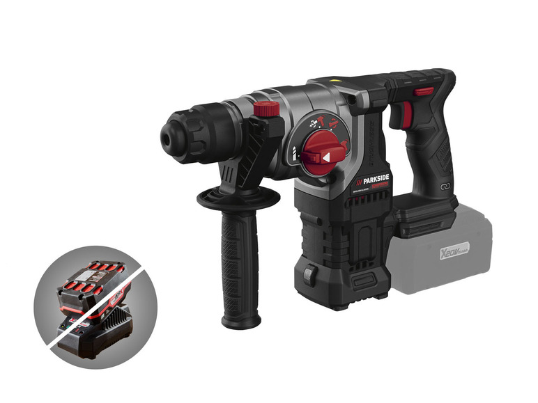 PARKSIDE PERFORMANCE® Aku kombinované kladivo 20 V PKH…