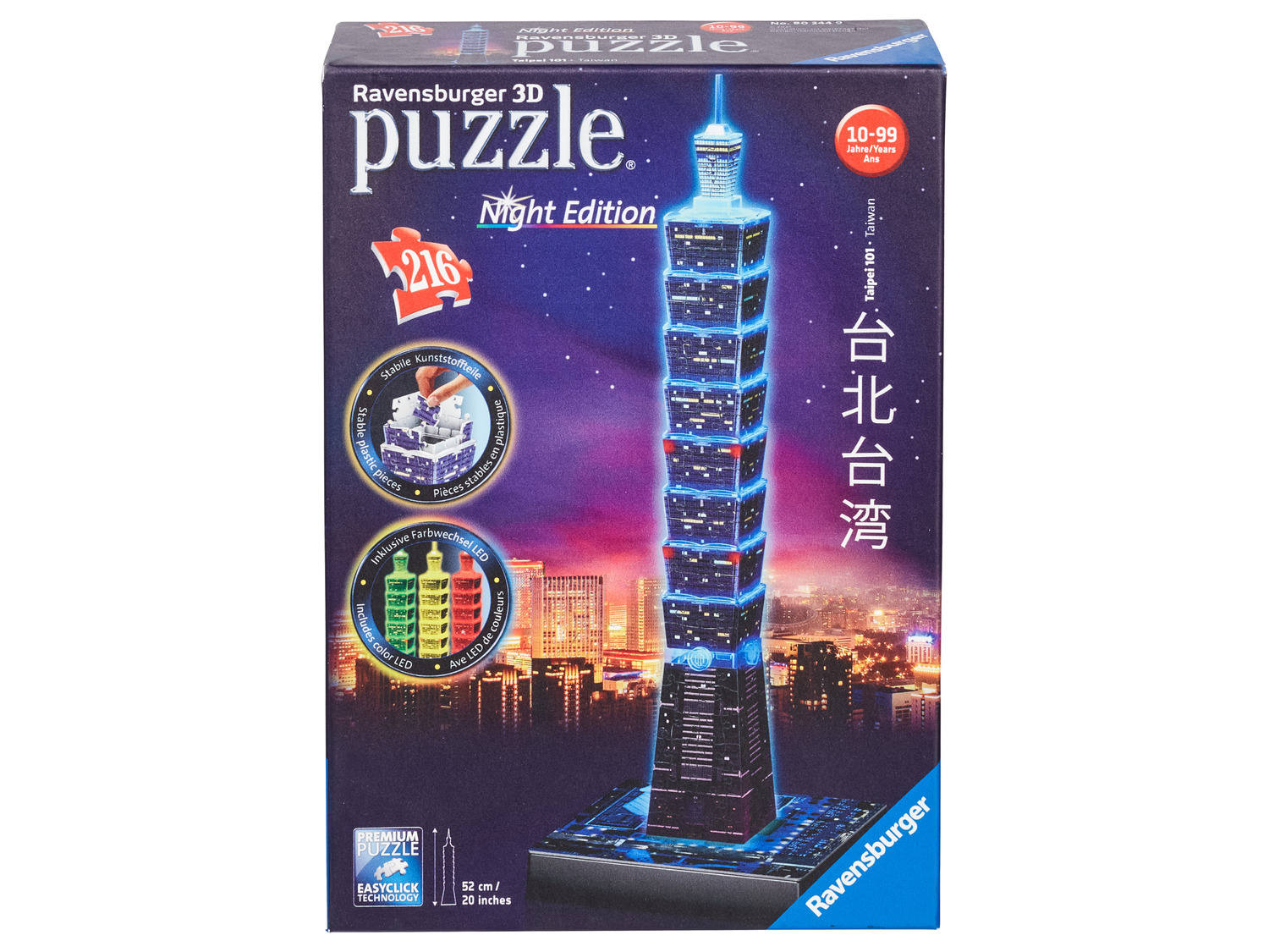 3D LED puzzle stavba | Nájdeš za skvelú cenu na lidl.sk