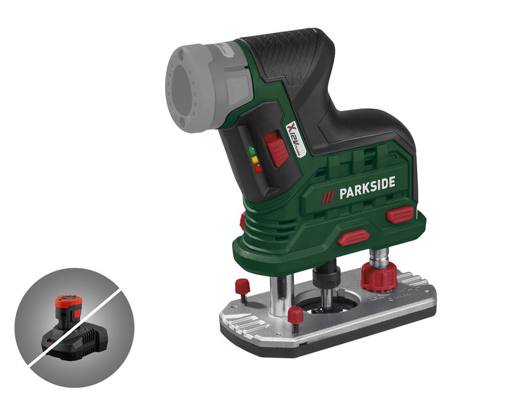 PARKSIDE® Aku horná fréza POFA 12 B3 – bez akumulátora