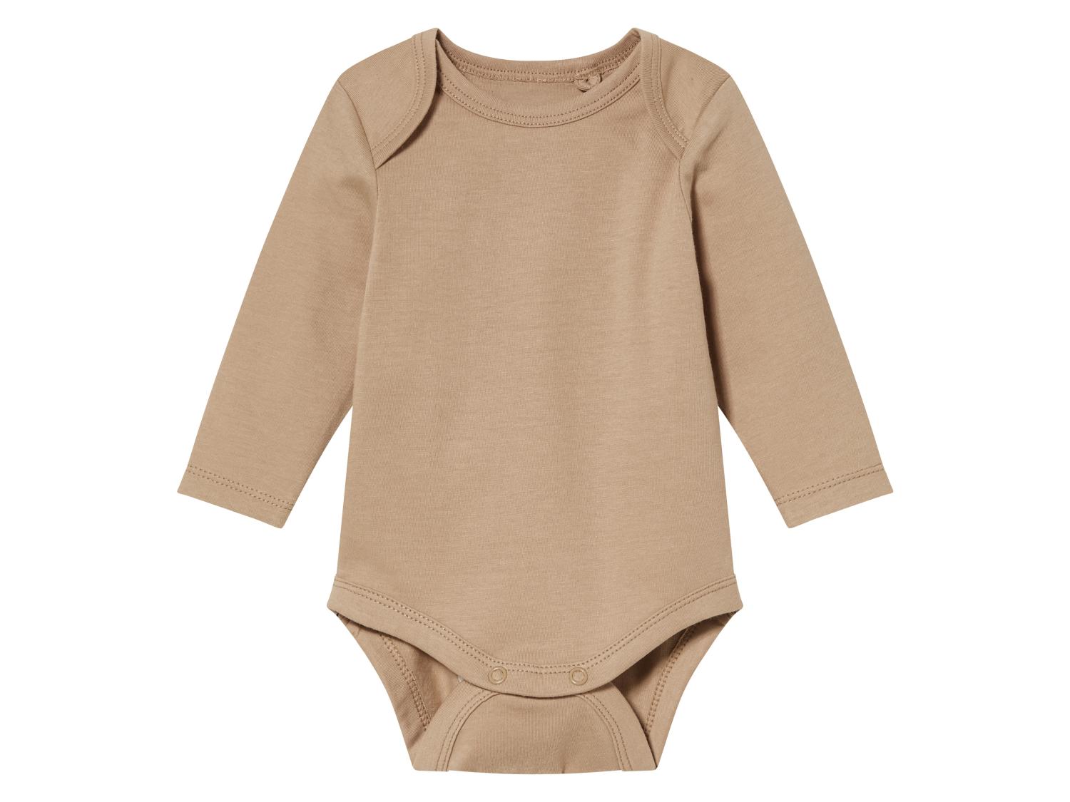 Detské body s dlhým rukávom, 5 kusov | Lidl.sk