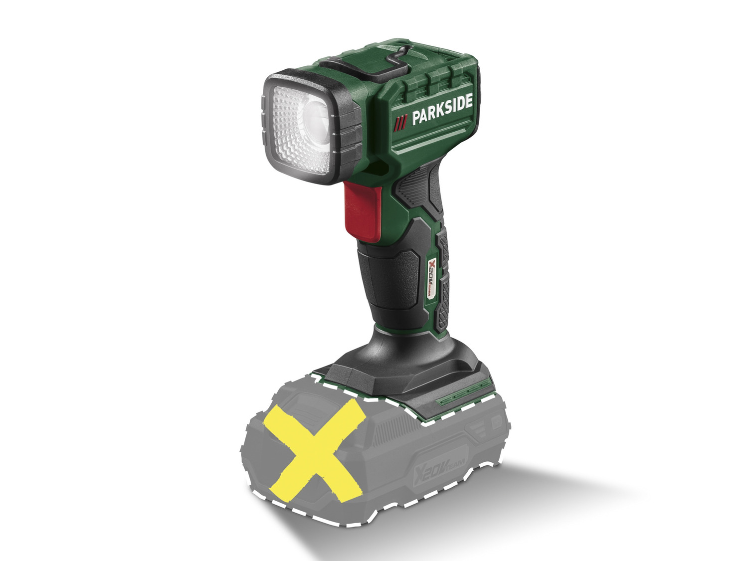 PARKSIDE® Aku LED ručný reflektor PLHLA 20-Li A1/PLHLA…