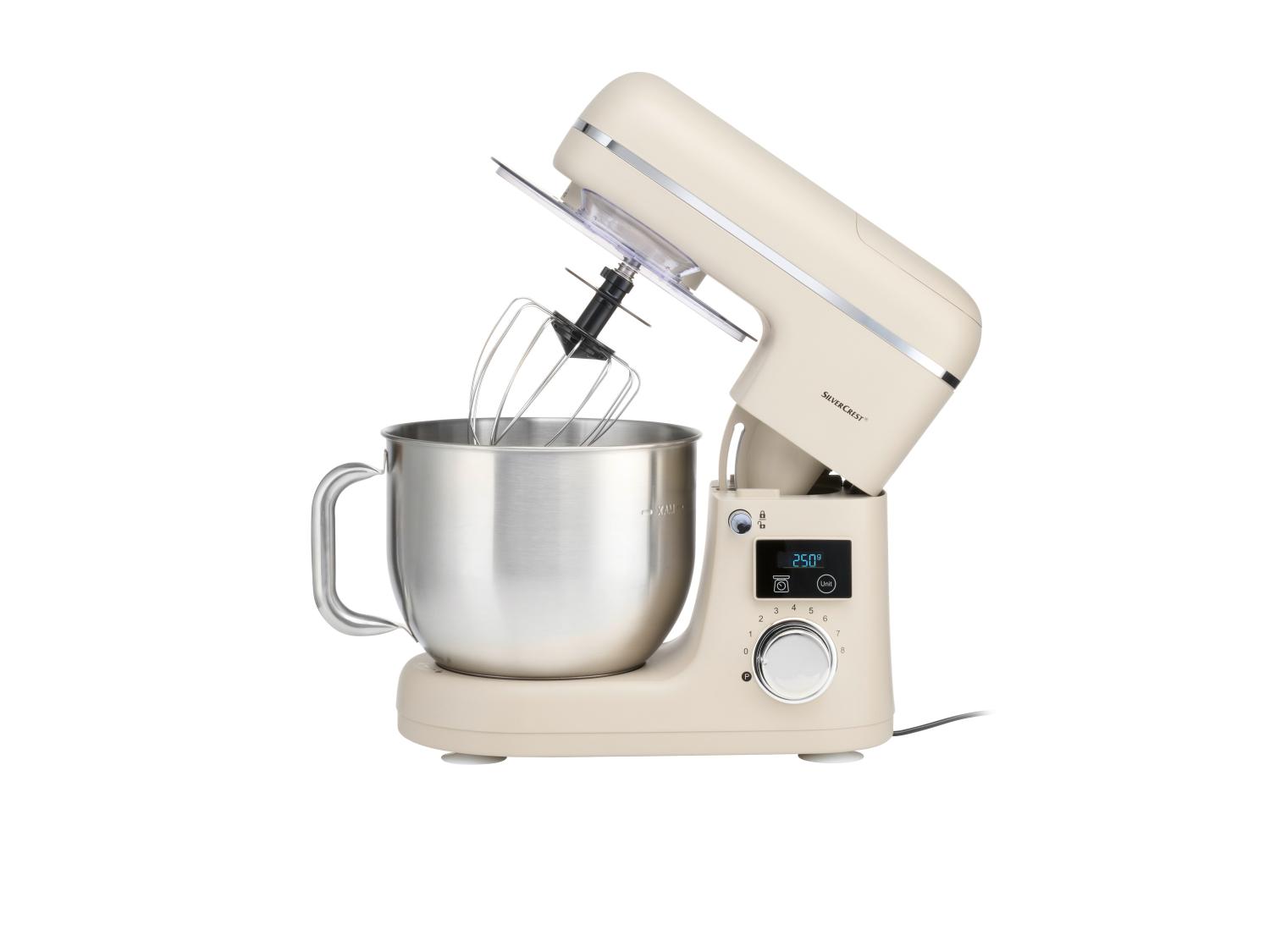 Kuchynský robot s váhou, hnedosivý | Lidl.sk