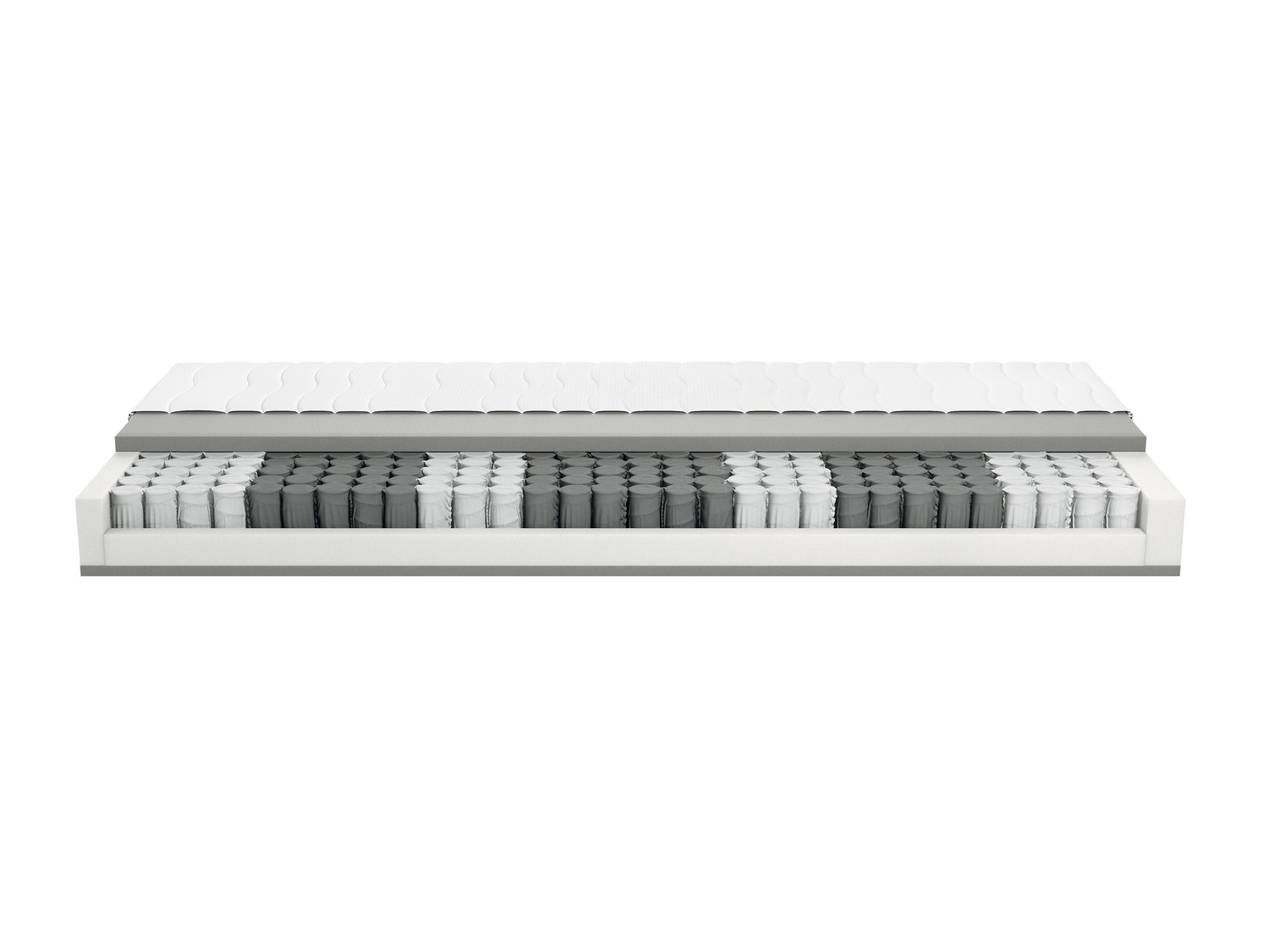 LIVARNO home 7-zónový matrac s pružinovým jadrom H2, 90 x 200 cm | Lidl