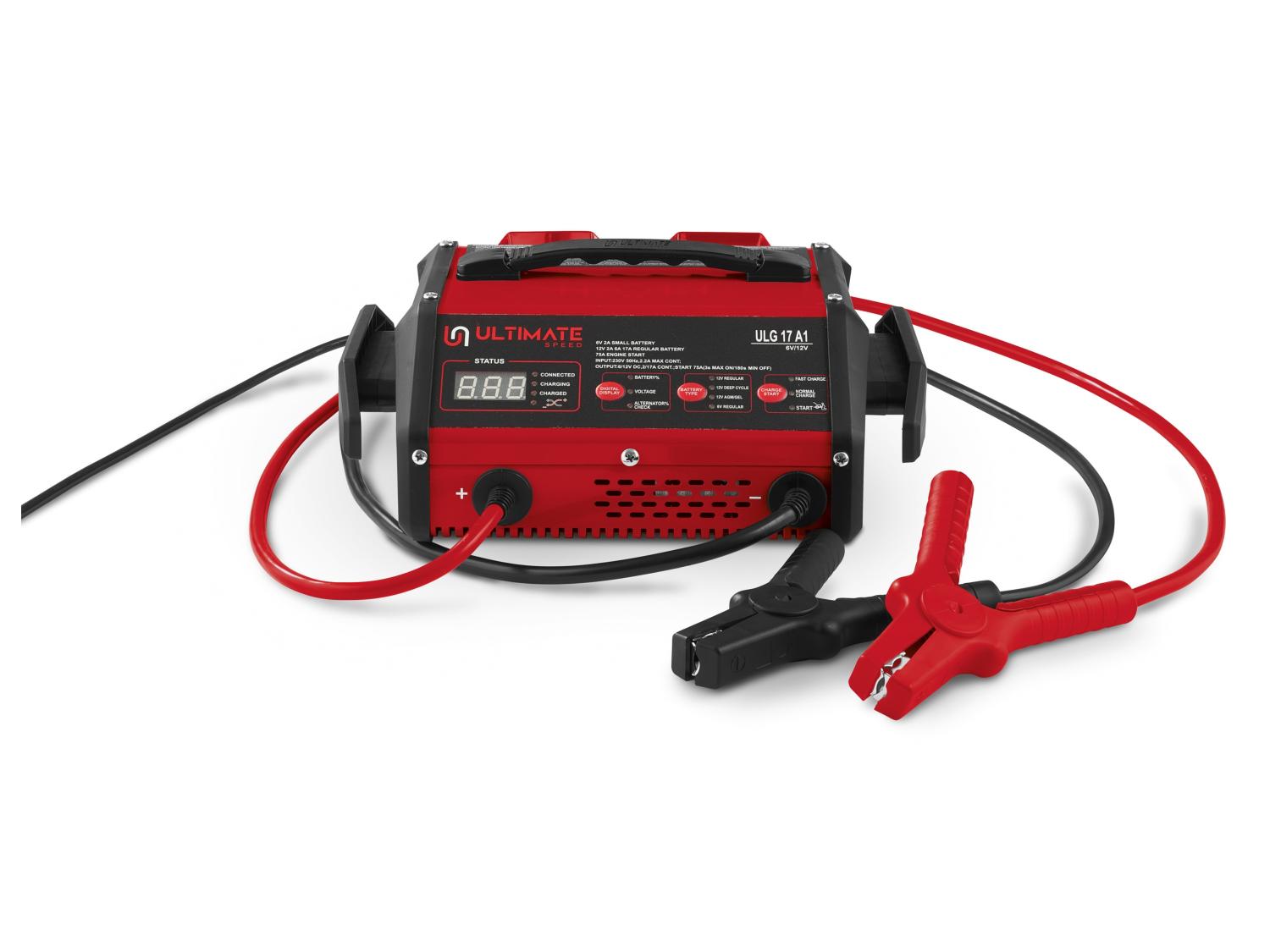 Autonabíjačka s funkciou pomocného štartovania ULG 17