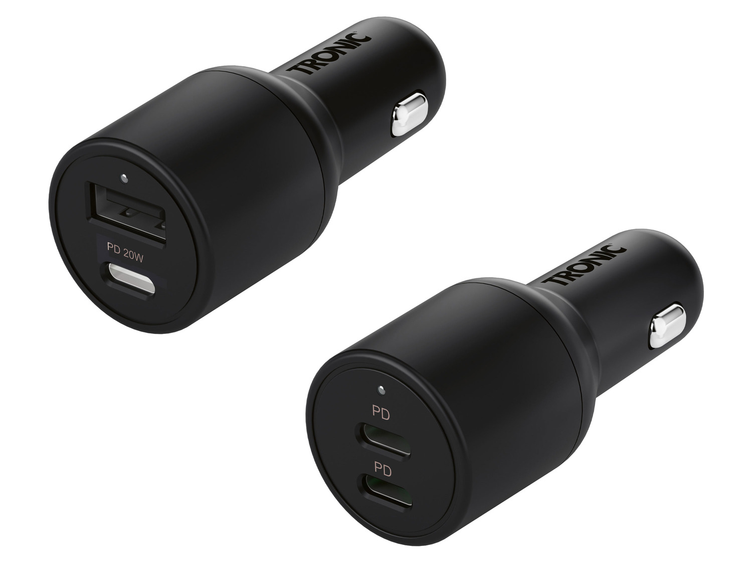 TRONIC® Nabíjací USB adaptér do auta USB-A & USB-C, 2x…