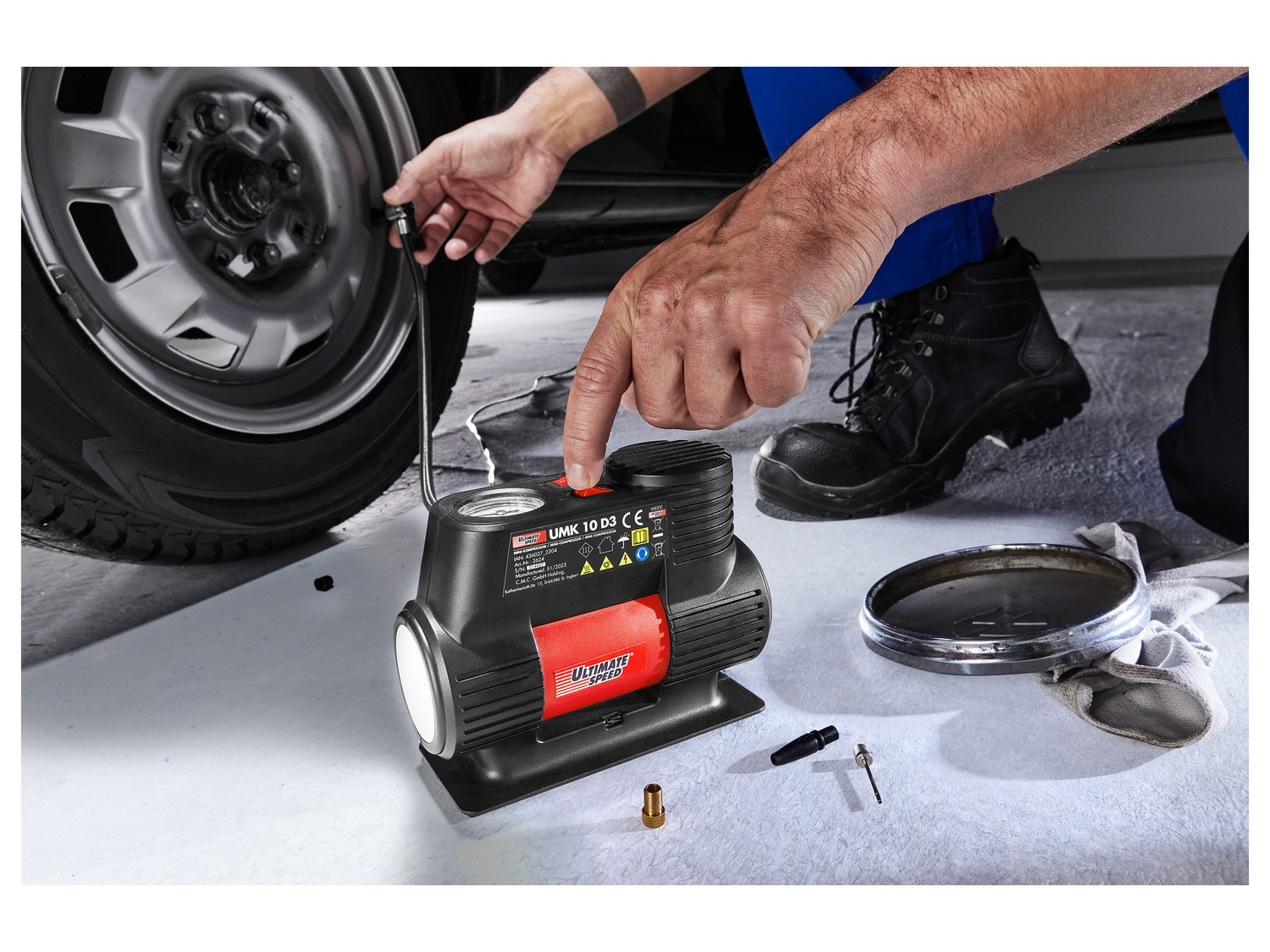 Mini kompresor UMK 10 D3 | Lidl.sk