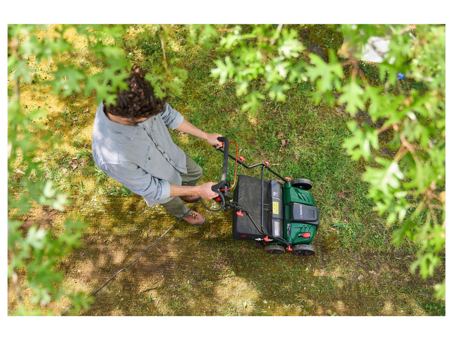 Elektrický vertikutátor/prevzdušňovač trávnika PELV 18…